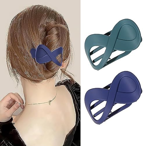 Amazon.com : Twoasmot French Concord Hair Clip Acrylic 8-Shape Hair ...