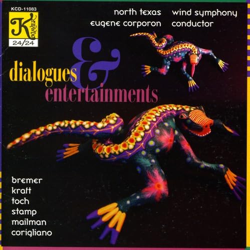 North Texas Wind Symphony, Ernst Toch, William Kraft, Jack Stamp, John ...