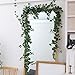 Amazon.com: mizii 2 Strands Artificial Vines Ivy Garland 79" Fake Vine with Silk Green Leaves ...