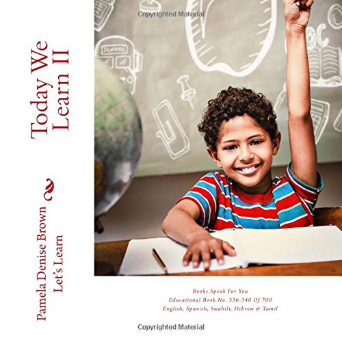 Buy Today We Learn II: Let's Learn Book Online at Low Prices in India ...