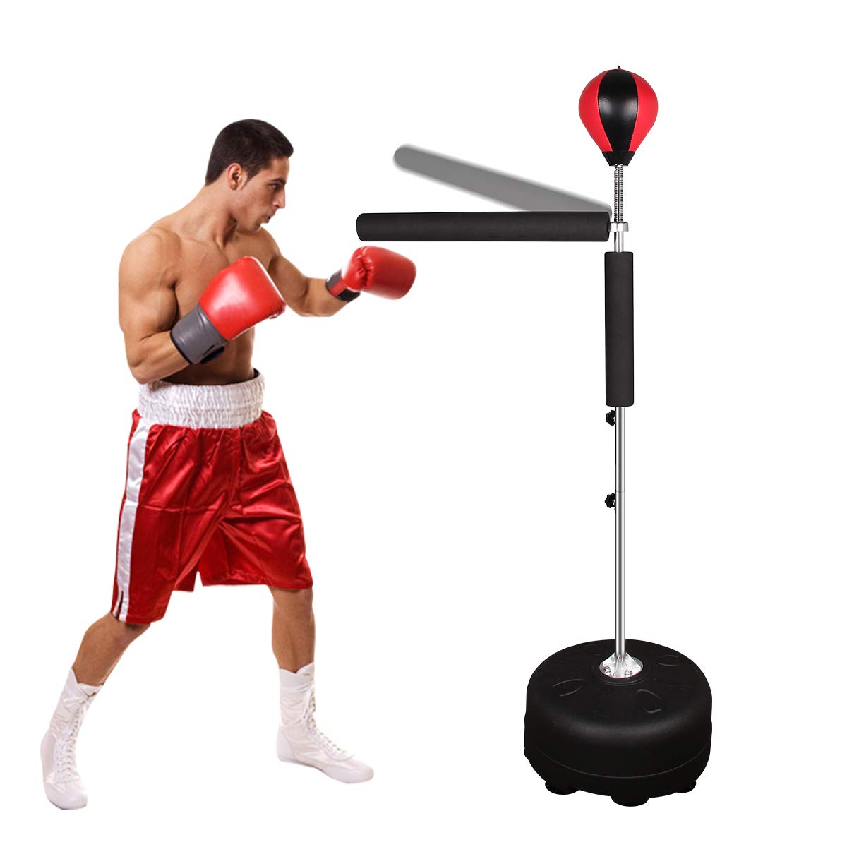 Buy Wodesid Free Standing Reflex Punching Balls for Boxing, Height ...