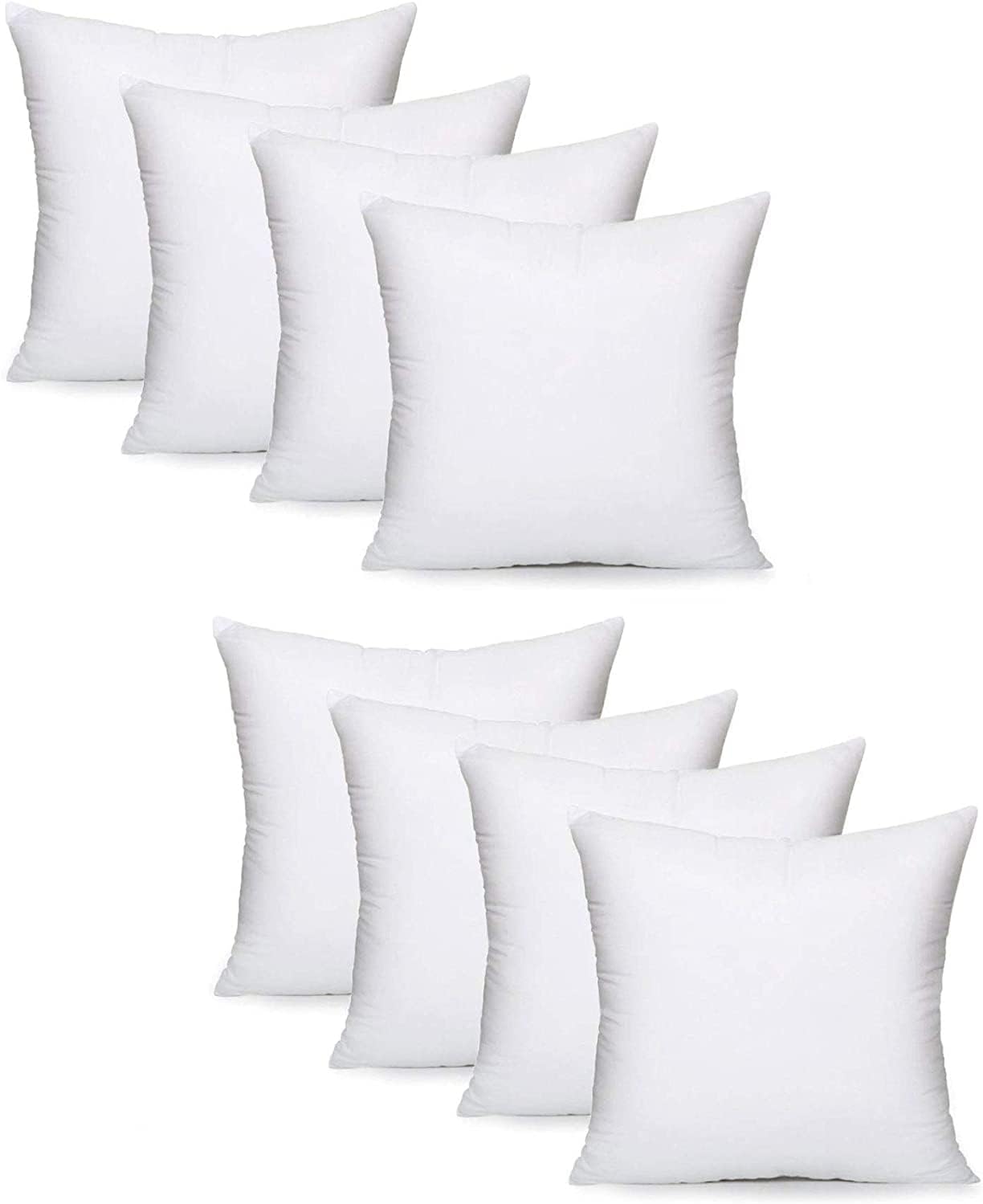 Utopia Bedding Cushion Inner Pads (Pack of 4), 50 x 50 cm (20" x 20 ...