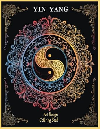 Amazon.com: Yin Yang: Art Design Coloring Book: 9798336120011: Me ...