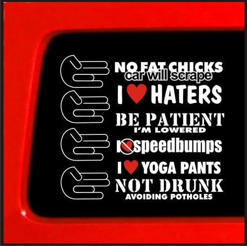 Amazon.com: Sticker Connection | #2 Jdm Shocker Speedbumps Haters ...
