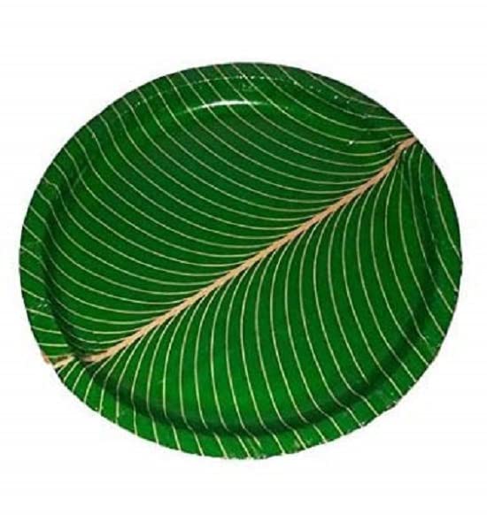 Buy Buffer Paper Plate,20 Piece, kela patta, 310 GSM Online at Low ...