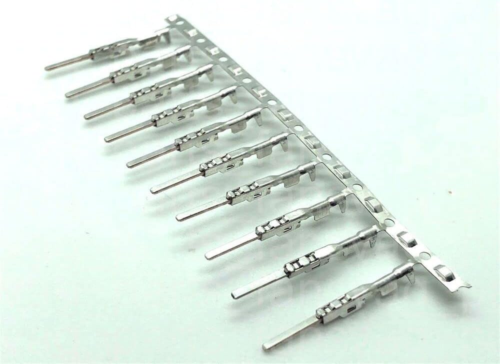 10pcs Wiring Crimp Repair Terminals Pins 000979025E TYCO Fits Audi VW ...