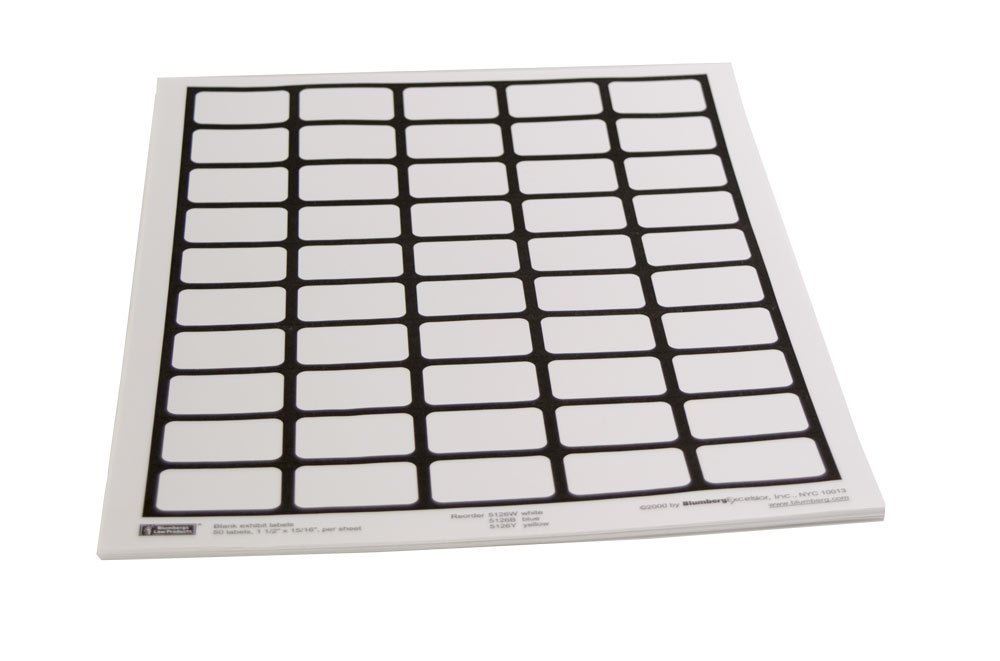 Blank Laser Inkjet Printer Exhibit Stickers 500 Labels Per Package ...