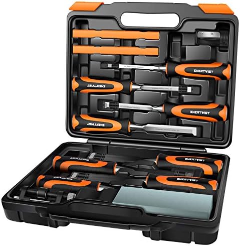 KingTool 87 Pc. Advanced Wood Chisel Set with Storage Case Including ...