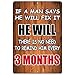 Amazon.com: Rogue River Tactical Funny Sarcastic Man Metal Tin Sign ...
