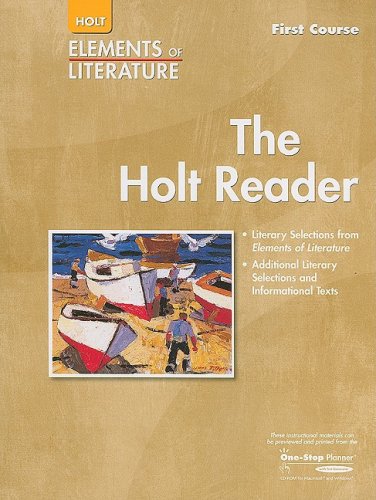 Elements of Literature: Holt Reader, Grade 7, First Course: HOLT ...