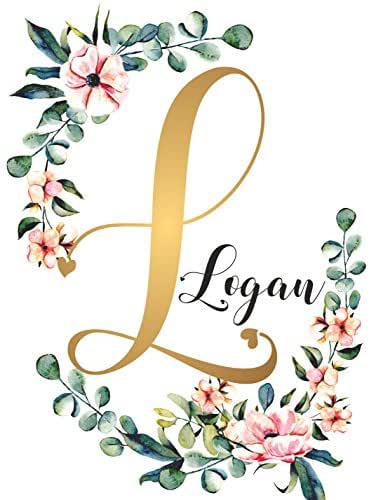 Amazon.com: LOGAN Name Sign Baby Boy Wall Art Decor Decal Nursery Gift ...