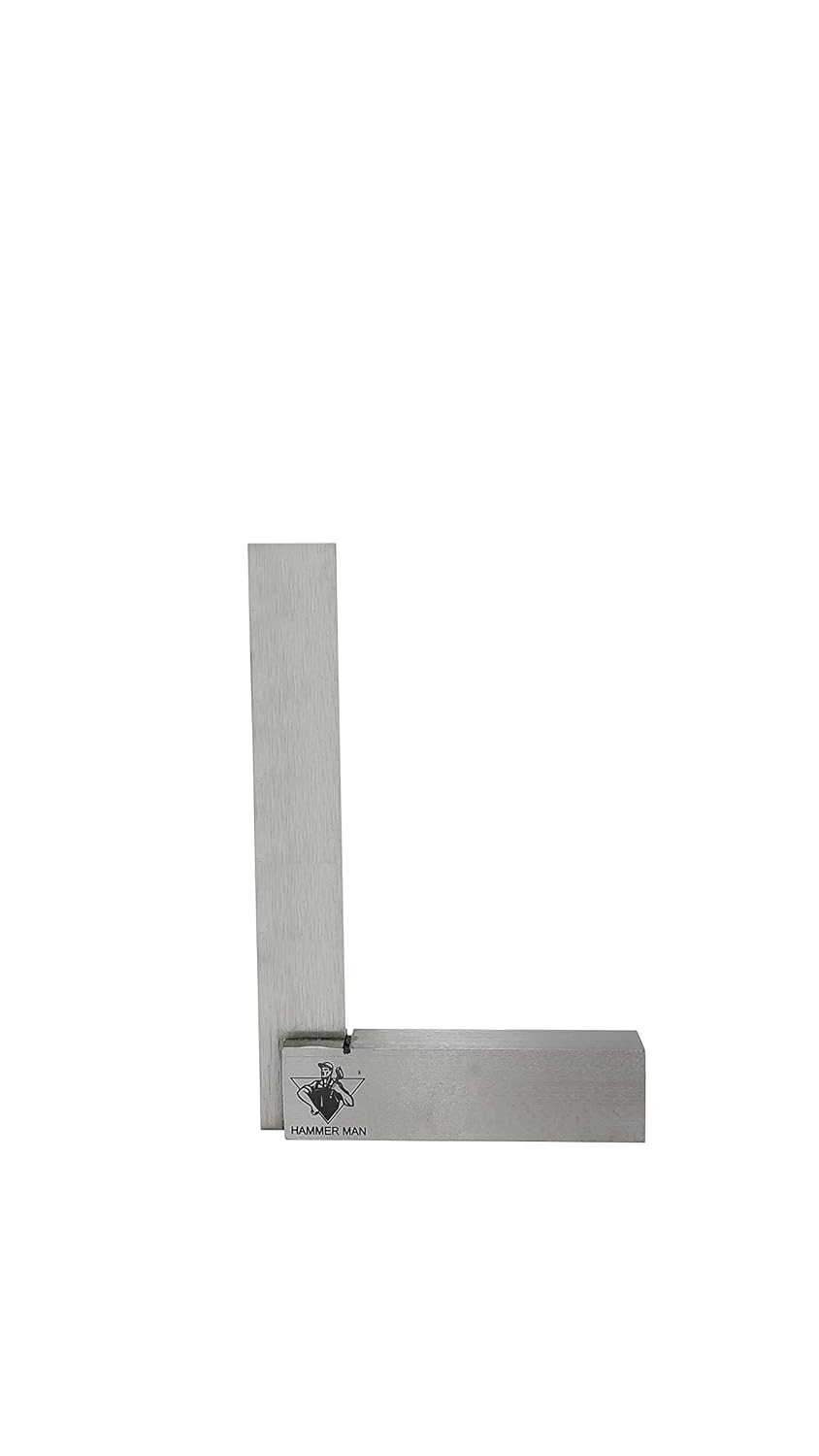 HAMMER MAN Engineer’s Steel Squares 4” / Mechanical Engineer Steel ...