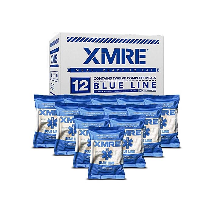 Buy XMRE Blue Line Meals Ready to Eat (MRE) | Military Grade Ration ...