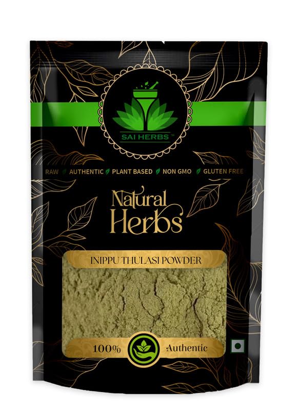 SAI HERBS Inippu Thulasi Powder - Pure & Natural (1 KG) : Amazon.in ...