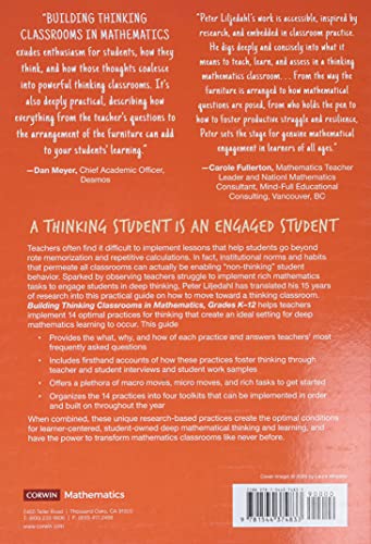 Snapklik.com : Building Thinking Classrooms In Mathematics, Grades K-12 ...