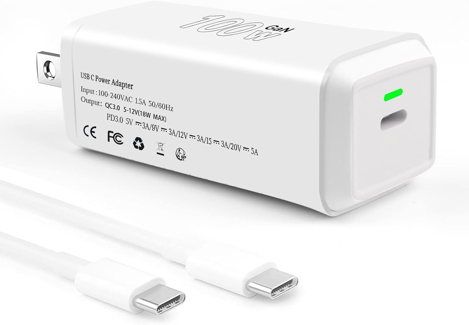 Amazon Mac Book Pro Charger 100W USB C GAN III Fast Charger Power amazon-mac-book-pro-charger-100w-usb-c-gan-iii-fast-charger-power