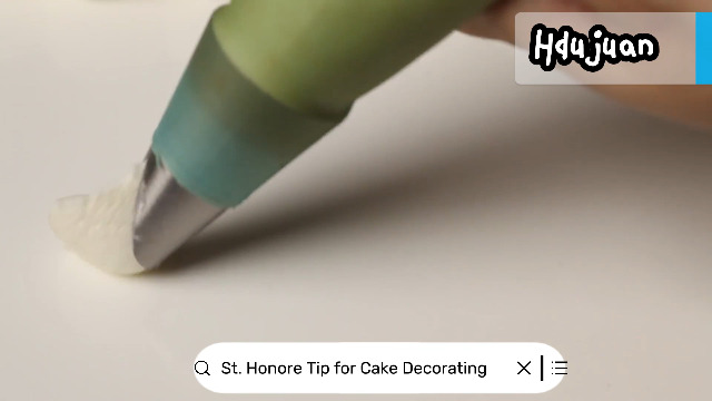 Watch Saint honore Piping Tips, St. Honore Tip for Cake Decorating on ...