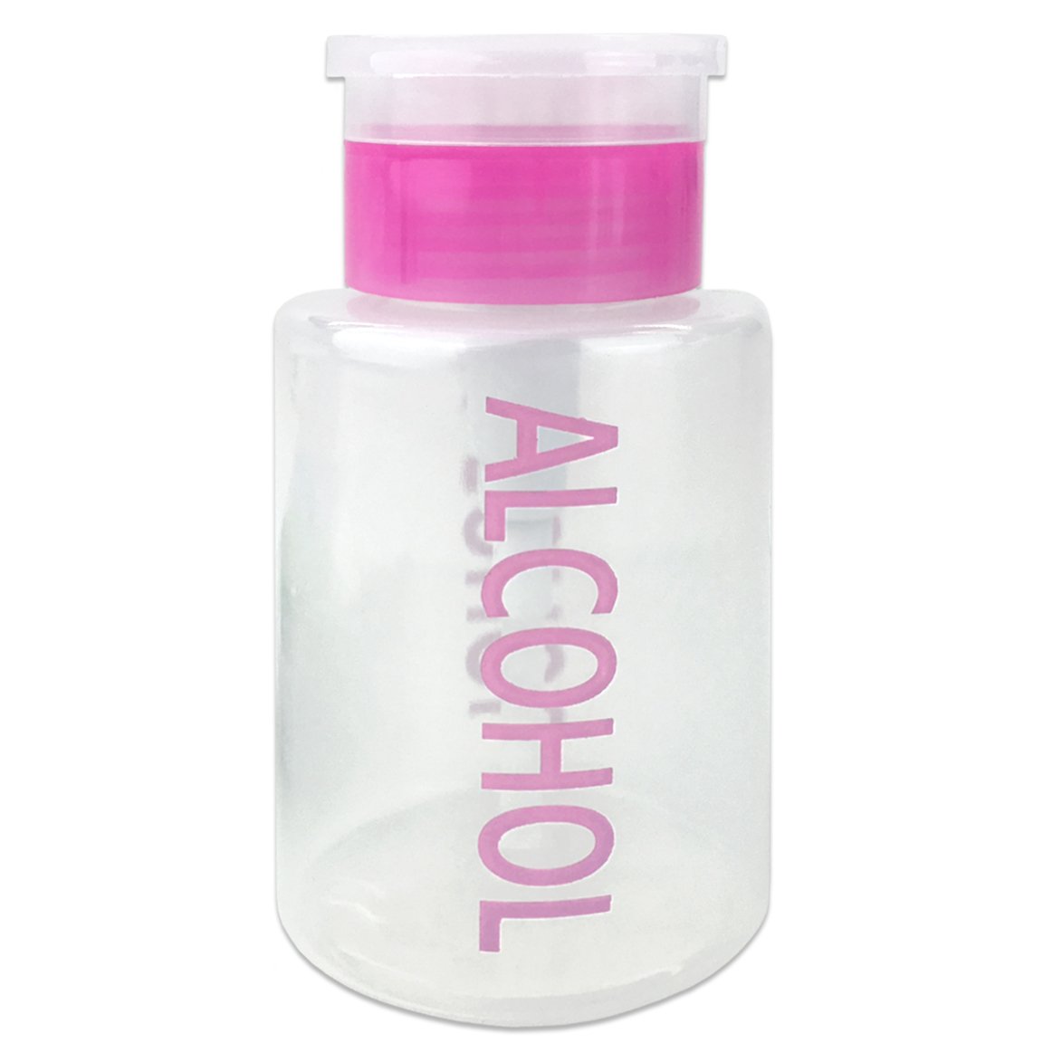 Amazon.com: Beauticom Push Down Alcohol Dispenser- Clear Empty Bottle ...
