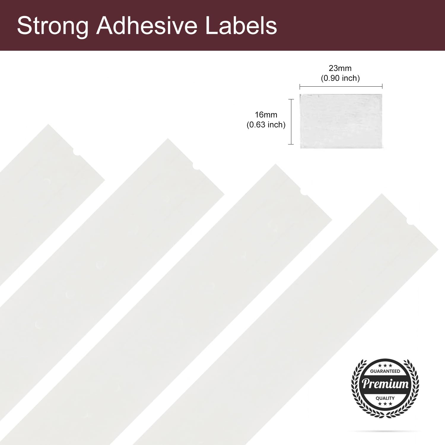 Snapklik.com : Motex 2 Line Blank Labels, Fits MX-2316NEW