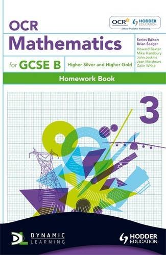 OCR Mathematics for GCSE Specification B - Homework Book 3 Higher ...