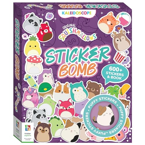 Hinkler- Original Squishmallows Kaleidoscope Sticker Bomb Kit – for ...