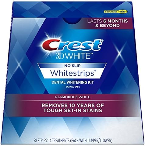 Amazon.com: Crest 3D Whitestrips, Glamorous White, Teeth Whitening ...