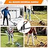 Amazon.com: KJX Upgraded Shovel Handle Extension, Ergonomic Snow Shovel ...