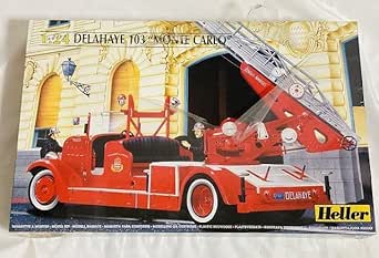 Amazon.co.jp: HELLER ヘラー 1/24 №80780 DELAHAYE 103 MONTE CARLO FIRE ...