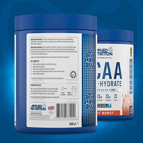 Applied Nutrition BCAA Powder - Branched Chain Amino Acids BCAAs ...
