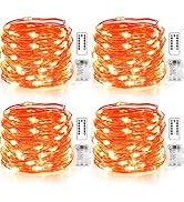 Amazon.com : GDEALER 4 Pack 16.4 Feet 50 Led Fairy Lights Battery ...