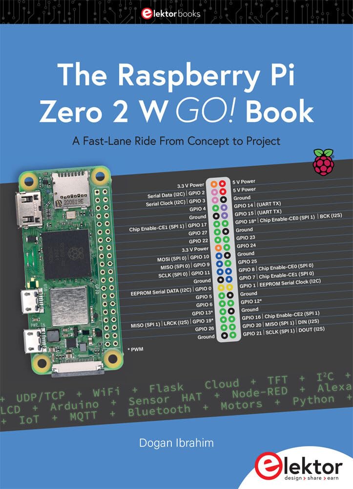 The Raspberry Pi Zero 2 W GO! Book: Dogan Ibrahim: 9783895765490 ...