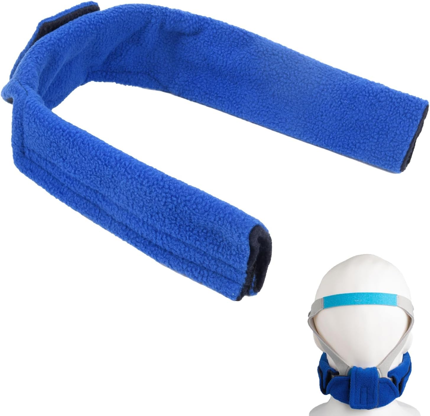 Amazon.com: Impresa CPAP Neck Pad & Strap Cushion - Blue Irritation ...