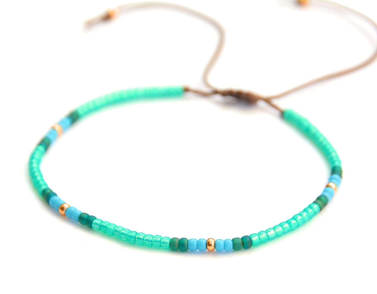 Amazon.com: Anklet for Women, Unique Beaded Anklet, Native American ...
