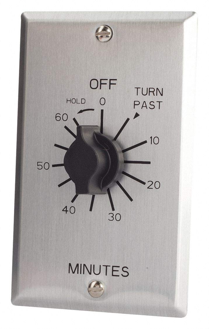 TORK Spring-Wound Timer, Silver, Timing Range: 0 to 60 min, 20 Max ...