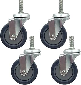 Amazon.com: Wheels to Move Heavy Objects, 3" 75mm Swivel Wheels Moving ...