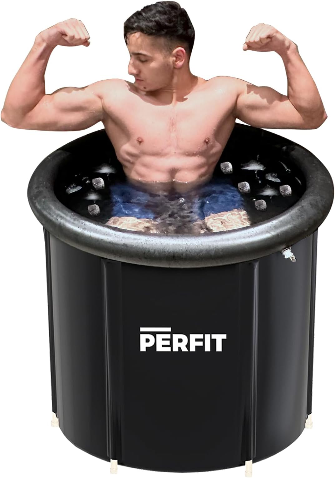 Home4me Ice Bath Tub for Athletes - 80 Gallons Cold Plunge Tub for ...