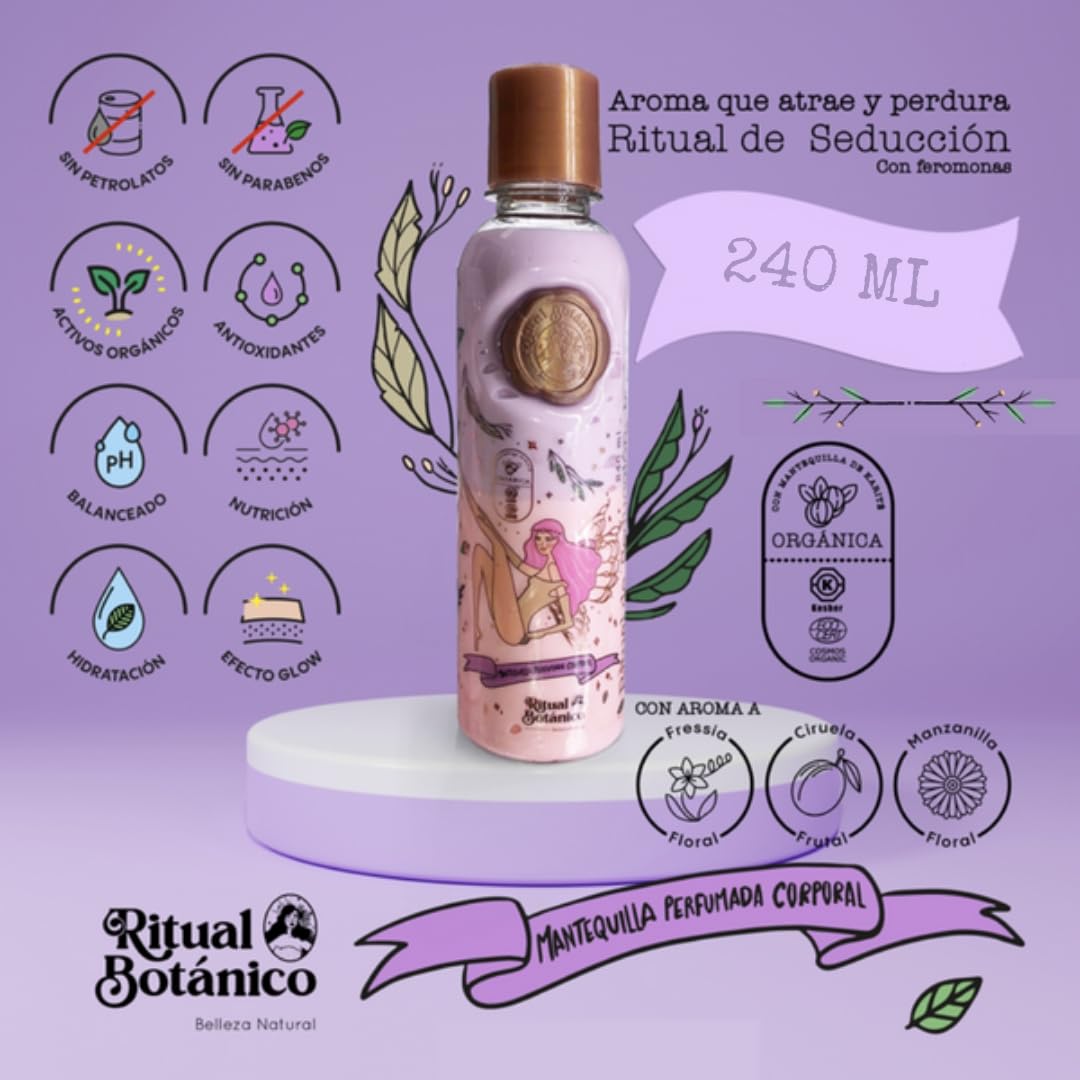 RITUAL BOTANICO Combo Ritual de Seducción (paquete de 2) Mantequilla ...