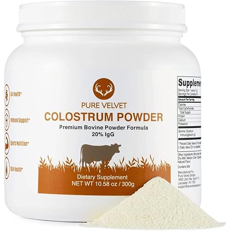 Amazon.com: TBR Labs Bovine Colostrum Powder with Immunoglobulins and ...