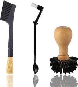 Amazon.com: Coffee Brush,3pcs Espresso Brush Coffee Cleaning Brush ...