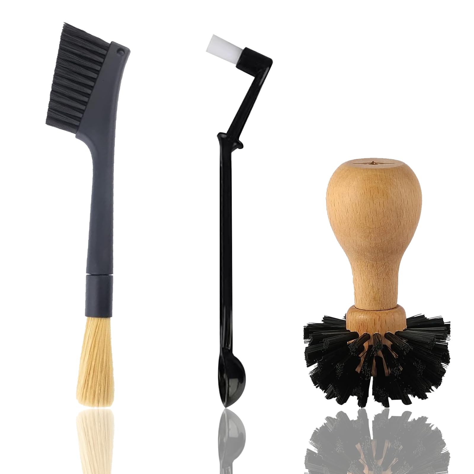 Amazon.com: Coffee Brush,3pcs Espresso Brush Coffee Cleaning Brush ...