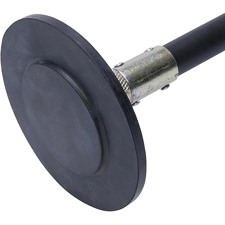 Draper 10635 Drain Rod Plunger Attachment,4", Black : Amazon.co.uk: DIY ...