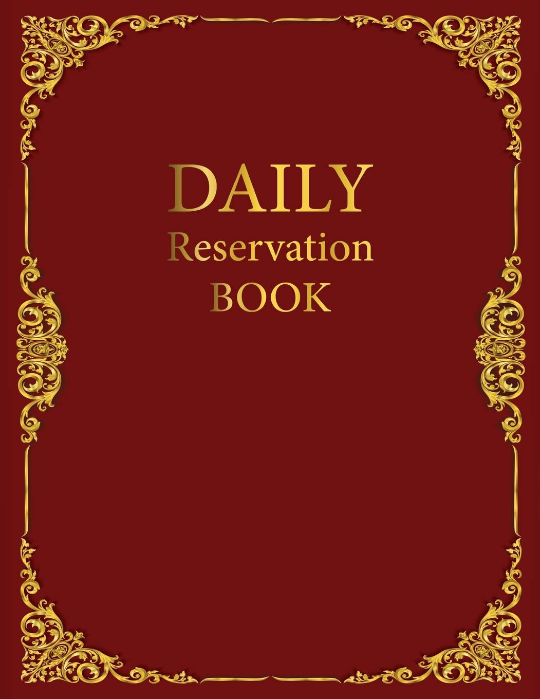 Daily Reservation Book: Undate Reservation Book For Restaurant | 365 ...