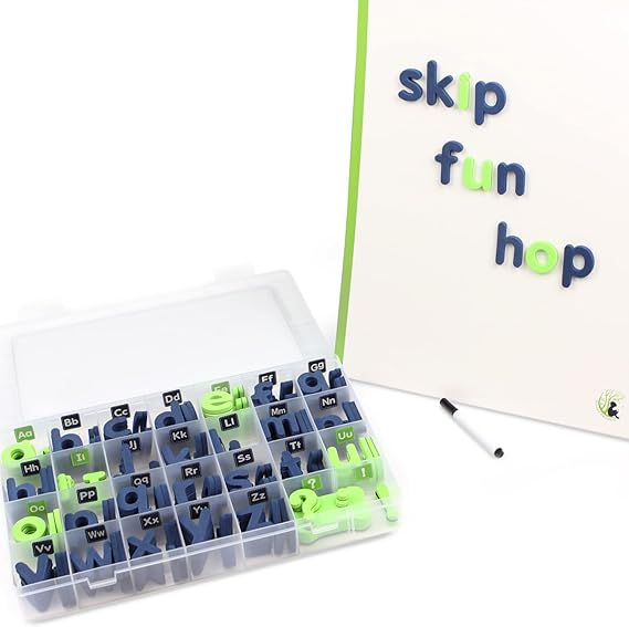 Amazon.com: Classroom Magnetic Letters Kit 214 Pcs with Double-Sided ...