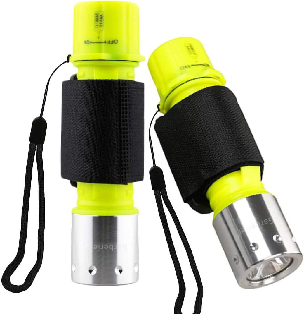 Amazon.com: NAKCNM Diving Flashlight with Rechargeable Power, Dive ...