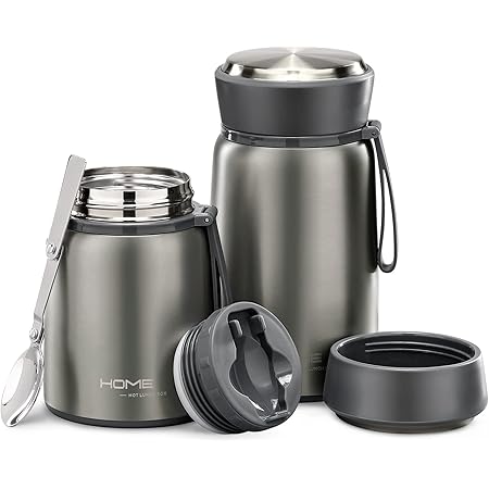 Amazon.com: MAXSO 2 Pack Soup Thermo for Hot & Cold Food for Kids ...