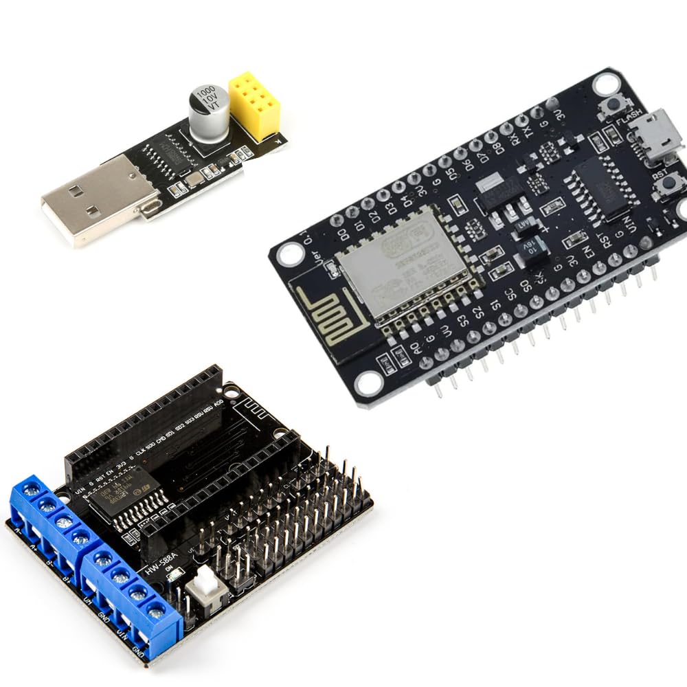 eComponentZ - ESP8266 Kit - ESP8266 Lua WiFi V3 CH340 | USB to ESP8266 ...