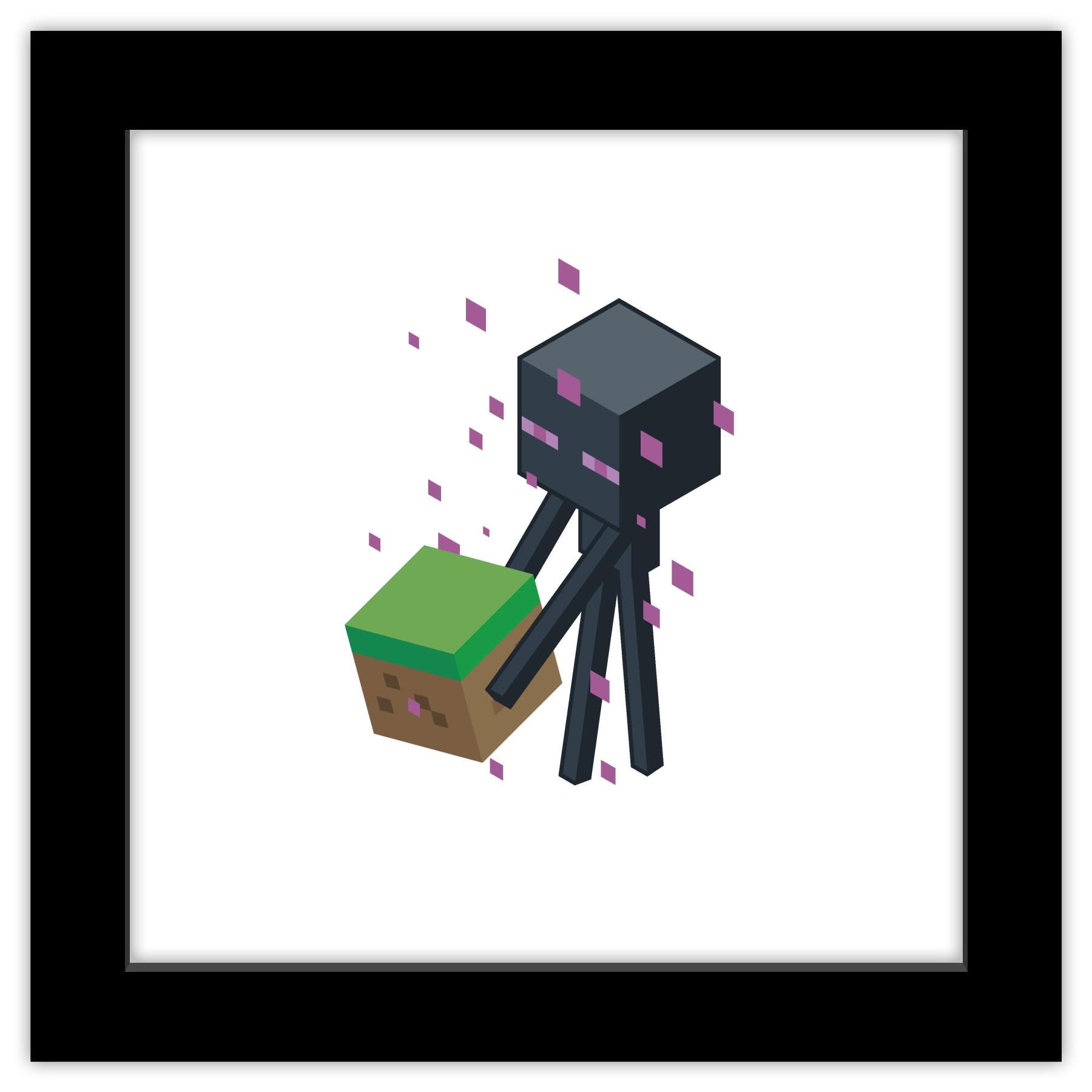 Minecraft Enderman Channel Art