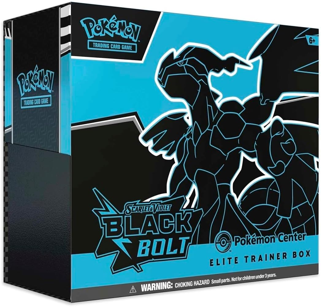Pokemon TCG Scarlet & Violet 10.5 Black Bolt Pokemon Center Elite ...