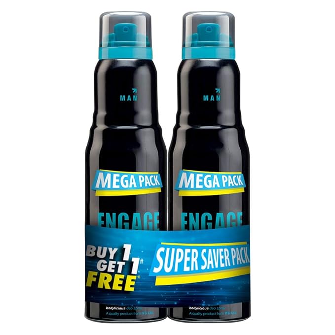 Buy Engage Mate Deodorant For Men, Citrus and Fresh, Skin Friendly, 220 ...