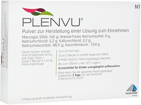 PLENVU Pulver z.Herst.e.Lösung z.Einnehmen 1 St : Amazon.de: Drogerie ...
